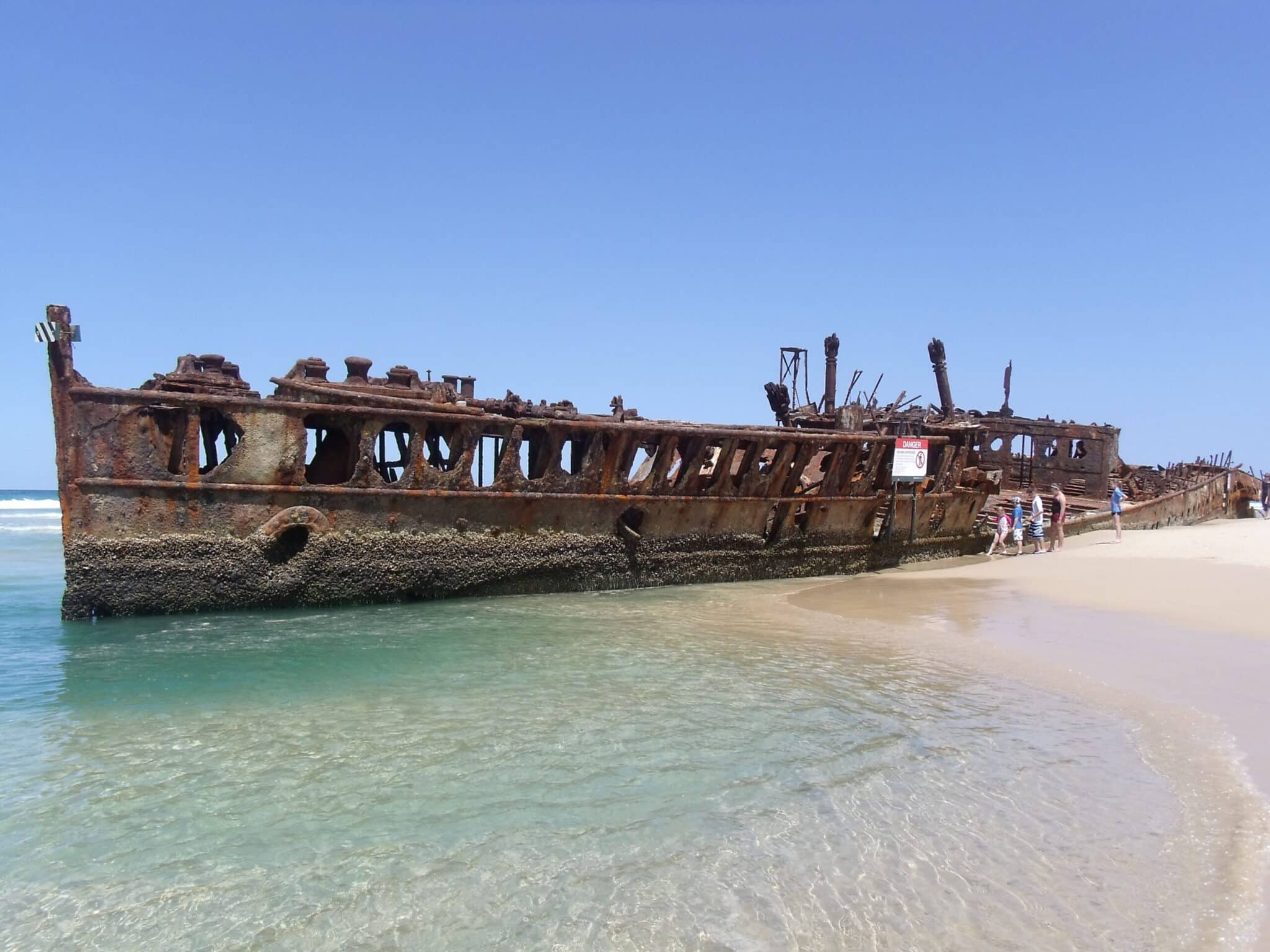 Maheno Shipwreck - Fraser Island - QLD Travel