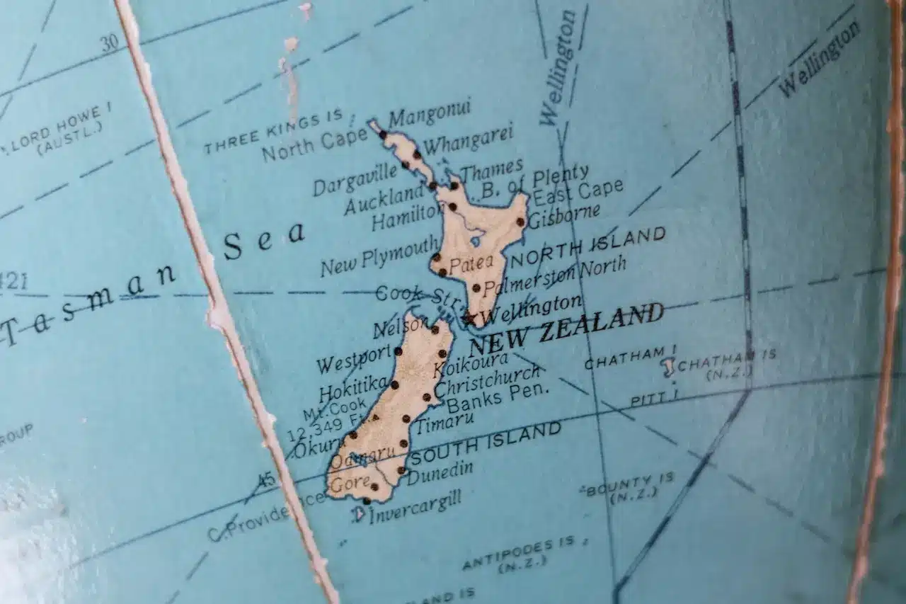 Map Of New Zealand | Pacific Islands Information | QLD Travel